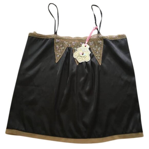 Poof! | Tops | Poofapparel Black Taupe Iridescent Sequin With Beads ...